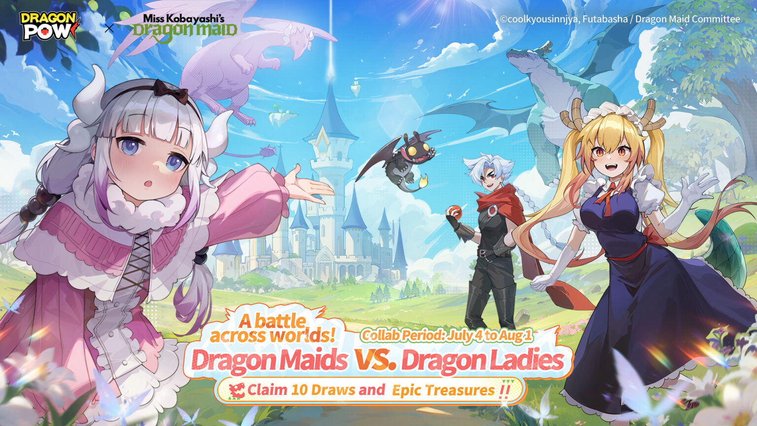 Dragon POW! x Miss Kobayashi’s Dragon Maid Event Kicks Off on July 4th ...
